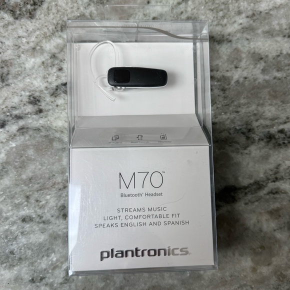 Plantronics | Headphones | Plantronics M7 Bluetooth Headset New In Box ...